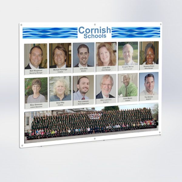 Staff Photoboard Picture Combo Display | Display Boards Display Boards ...