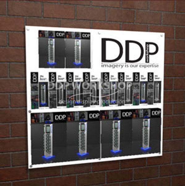 Leaflet Wall Board - 3rd A4, A5, and A4 | Leaflet and Brochure Displays ...